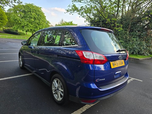 GRAND C MAX 1.5TDCI ZETEC DIESEL EURO6 ULEZ COMPLIANT MPV 7 SEATER S ...