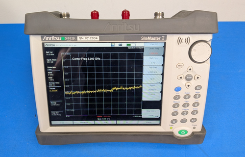 Anritsu S332E Site Master Cable & Antenna Analyzer w/ Option 10,21 | eBay