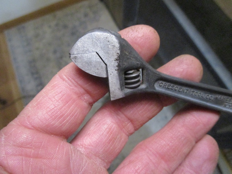 Nice Vintage Crescent 4" Adjustable Wrench Collectors Tool Jamestown NY ...