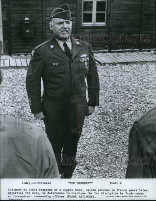 1968 Press Photo Actor Rod Steiger in "The Sergeant" Film - pix26620 | eBay