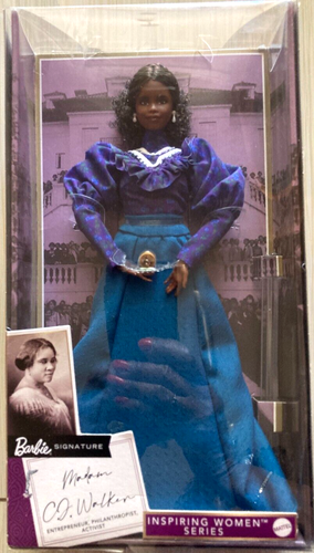 Barbie Signature Madam CJ Walker Doll, Inspiring Women Series Collector ...