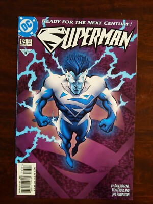 SUPERMAN #123 Blue Superman May 1997 DC Comics | eBay