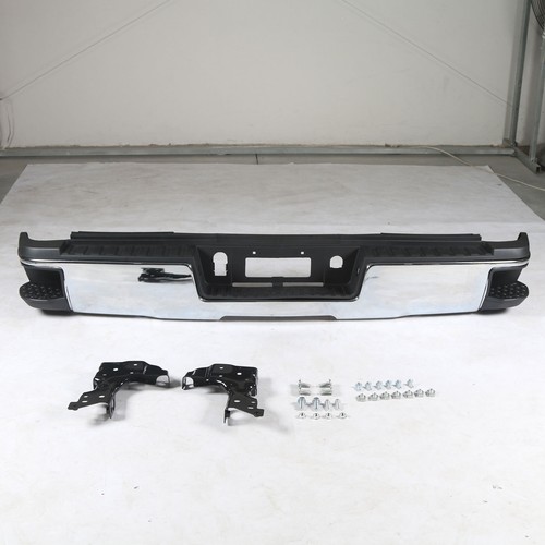 Complete Rear Bumper Assembly For 2015-2019 Silverado Sierra 2500 3500 ...