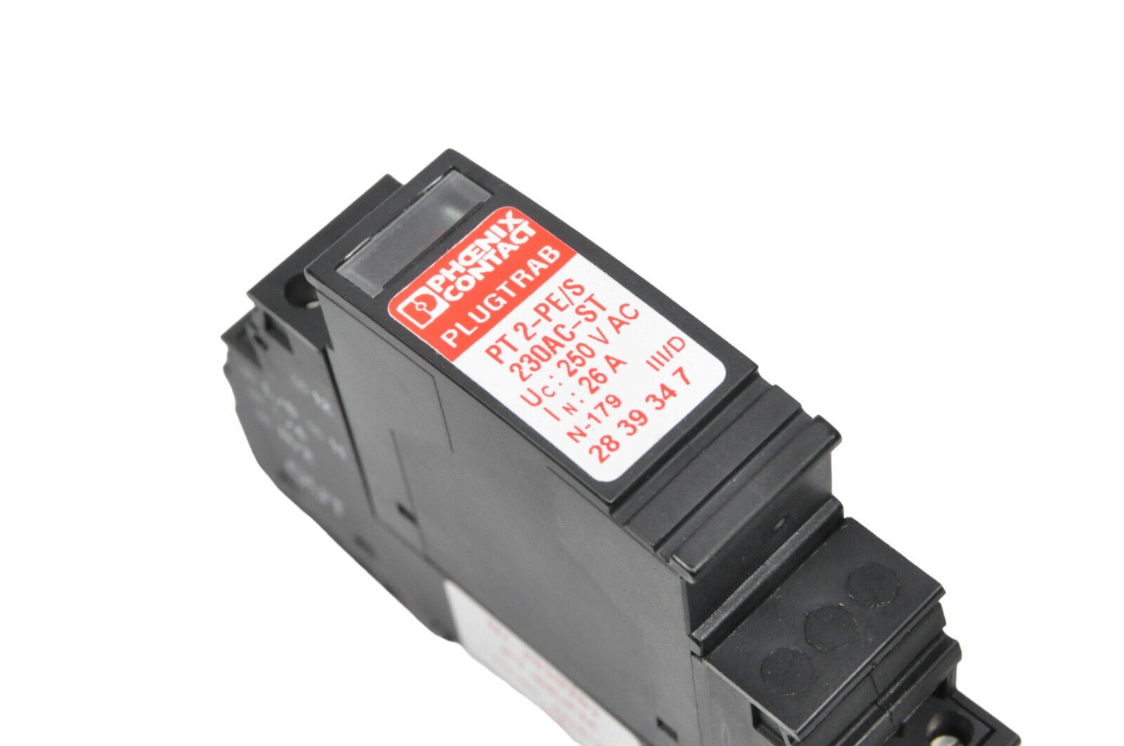 PHOENIX CONTACT PLUGTRAB Type 2 surge arrester PT 2-PE/S-230AC-ST ...
