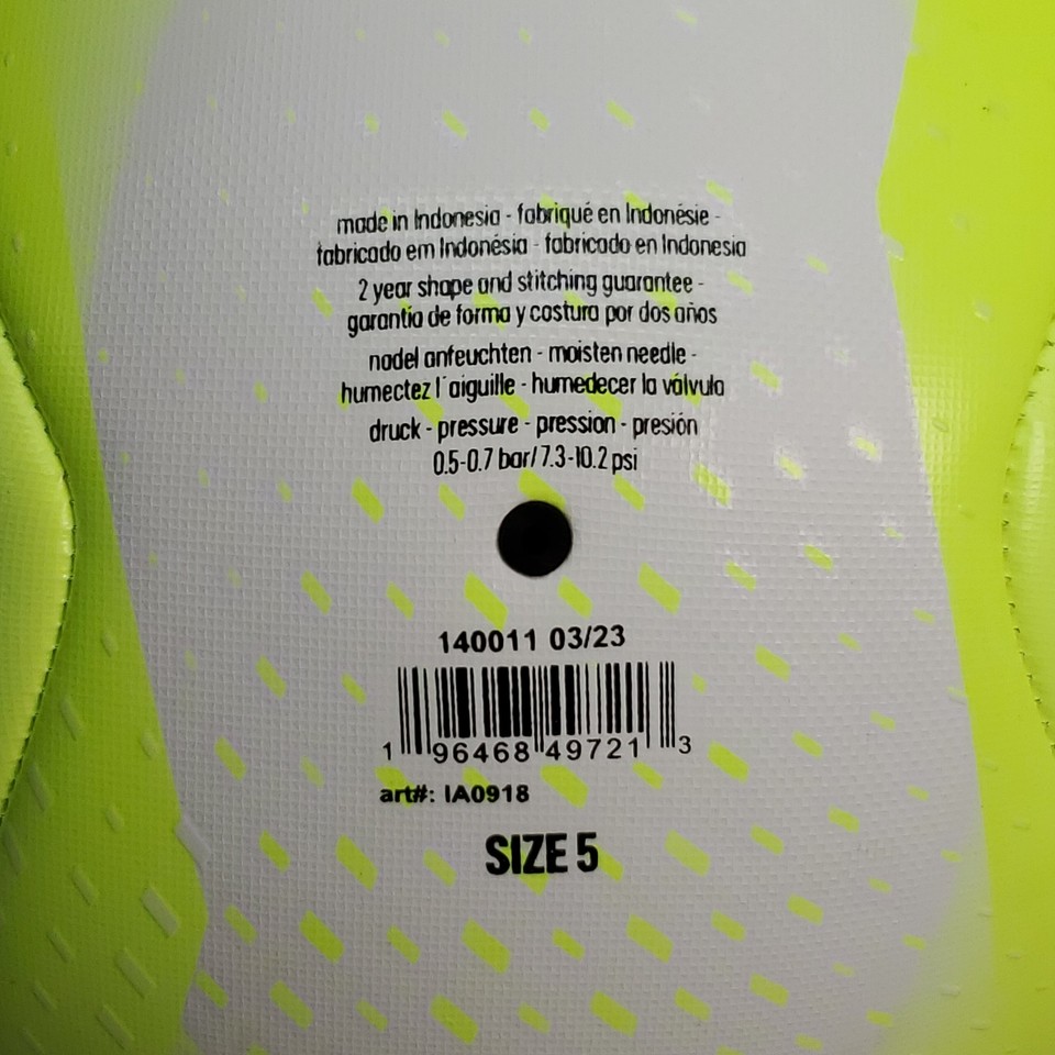 ADIDAS Predator Training Soccer Ball Official Size 5 & Weight IA0918 ...