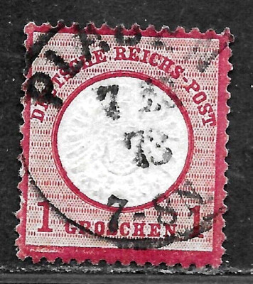 HICK GIRL-OLD USED GERMAN SC#17 EAGLE WITH LARGE SHIELD X3140 | eBay