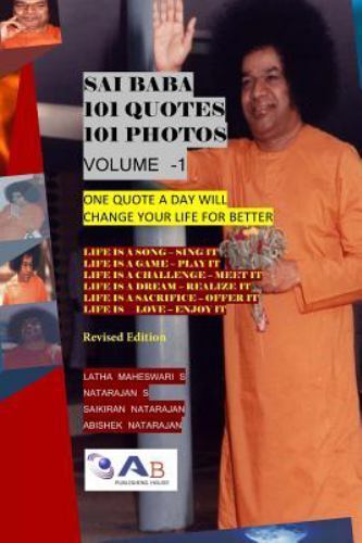 Sai Baba 101 Quotes 101 Photos : Book-1 Revised -One Quote a Day Will ...
