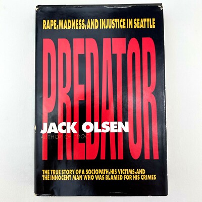 Predator by Jack Olsen 1991 Hard Cover W/ Dust Jacket Free Shipping | eBay