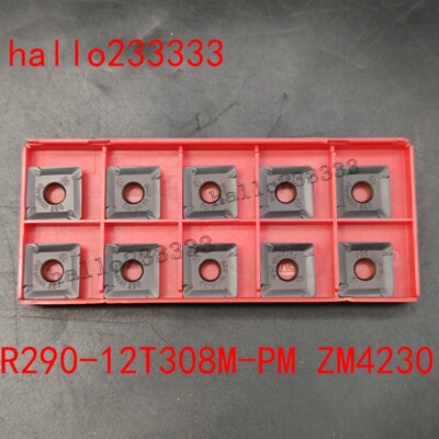 10PC R290-12T308M-PM ZM4230 R290 12T308M PM indexable CNC Carbide ...