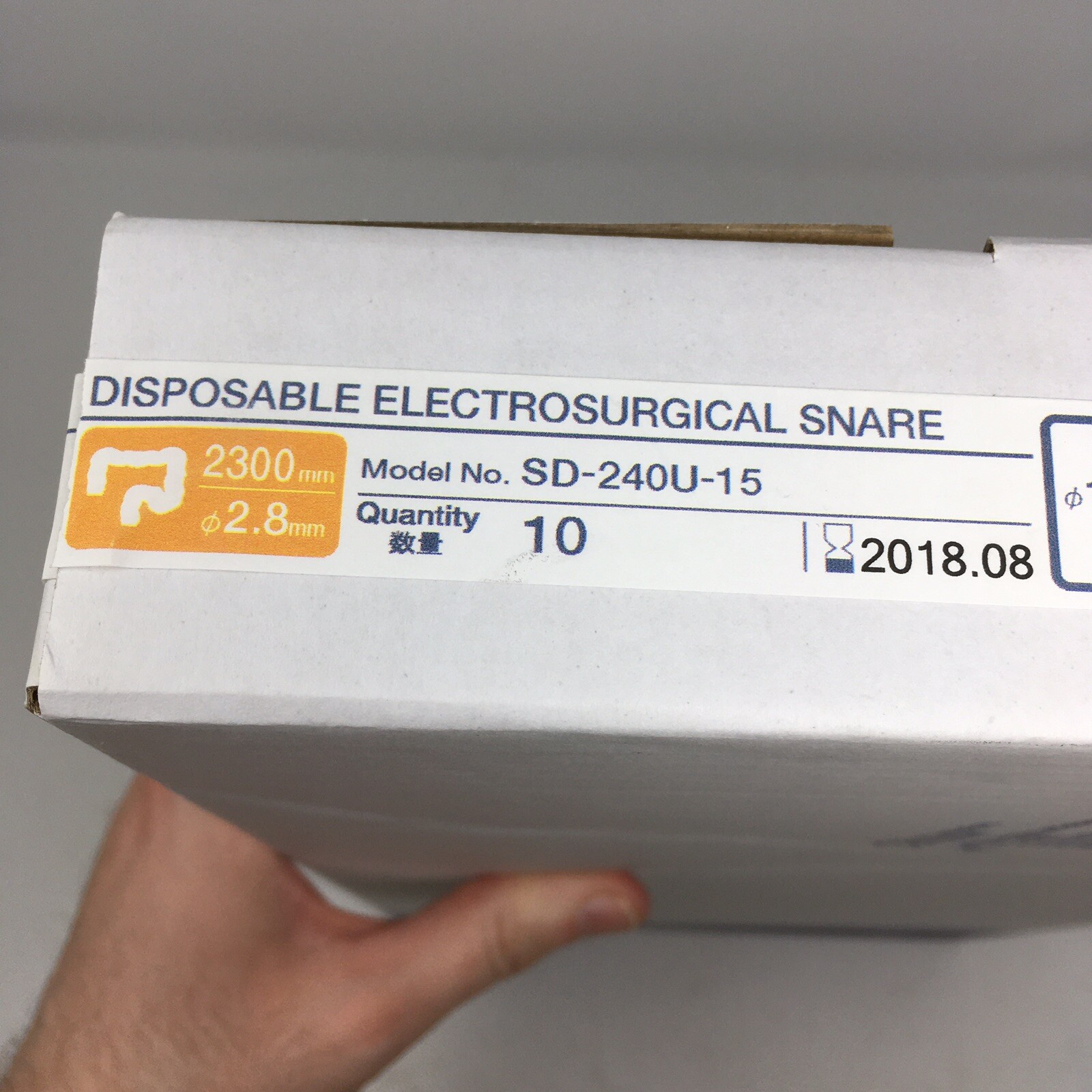 Olympus SD240U15 Oval 2300mm Disposable Electrosurgical Snare - 10 ...