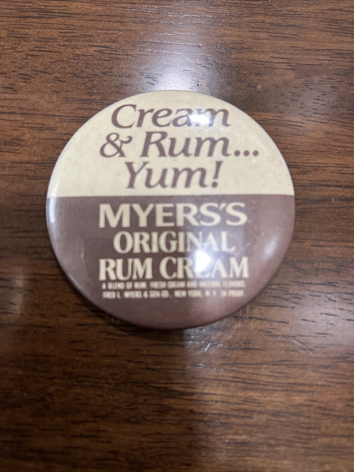 Vintage Meyers’s Original Rum Cream Pinback Button Pin-RARE | eBay
