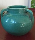 Antique Arts & Crafts Mission Turquoise Pottery Vase Tyg 1910 Urn Early ...
