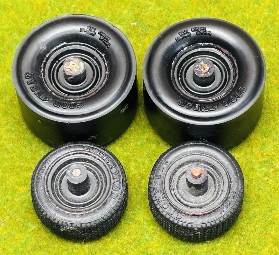 1/25 Pro Street Big & Little Wheels/ Tires Amt Mpc Revell Monogram ...