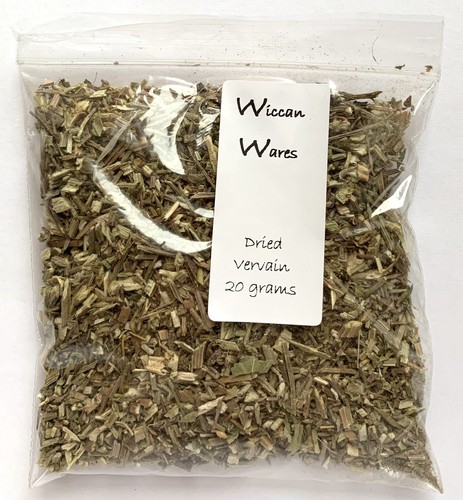 Dried Vervain Herb For Casting Witches Spells Incense Burning Pagan ...