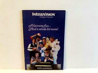 Intellivision Catalog A Lot More Fun MANUAL ONLY Authentic Insert | eBay
