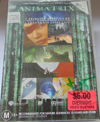 Animatrix (DVD, 2003) PAL Region 4 -ZKB | eBay