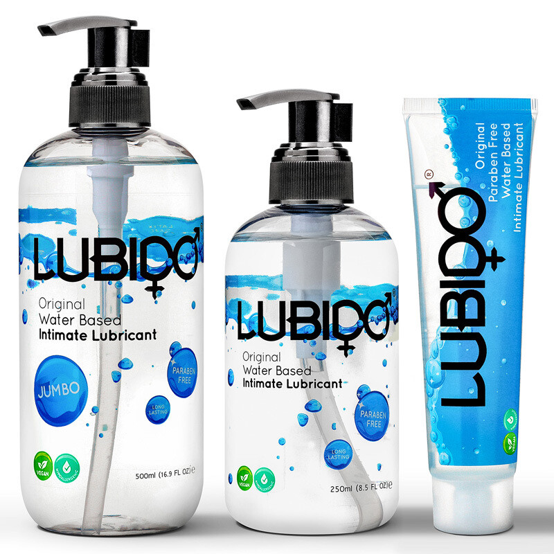 Lubido ORIGINAL lubricant Water based lube Intimate Paraben free Jumbo ...