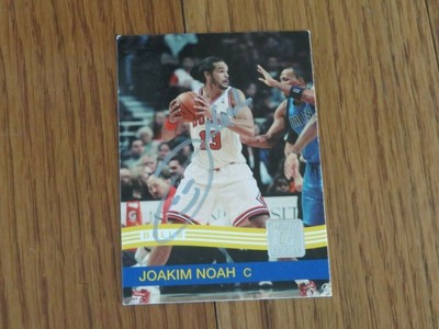 Joakim Noah Autographed Hand Signed Card Chicago Bulls | eBay