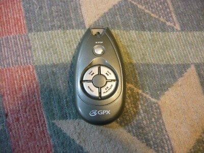 GPX BCD2306DP Audio System Remote Control for Portable Boombox Stereo ...