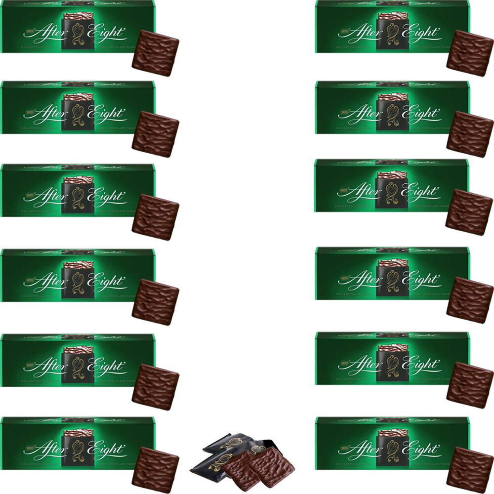 After Eight Dark Mint Chocolate Carton Box 300g Xmas Best Gift | eBay UK