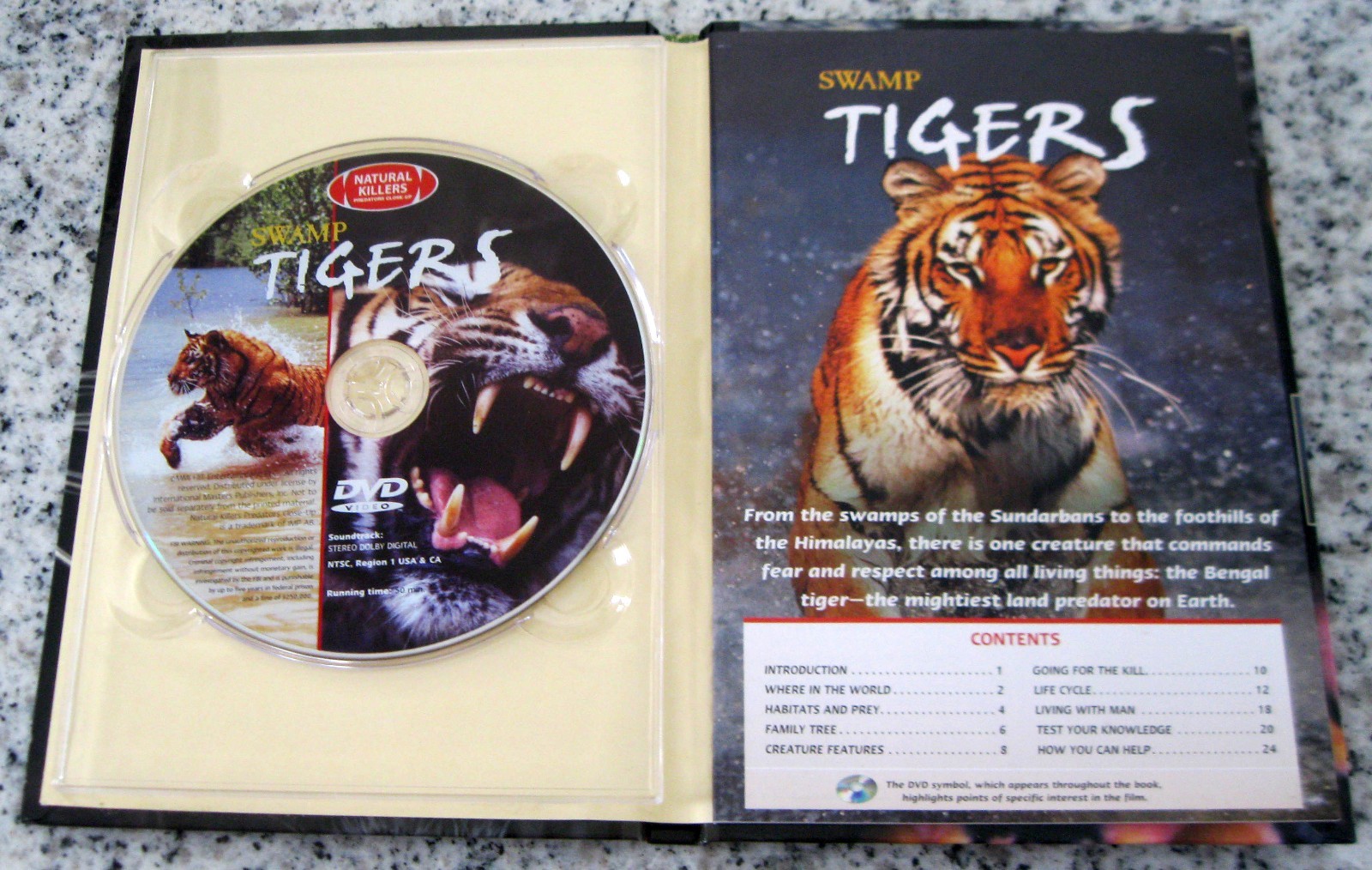 Natural Killers - Predators Close Up: Swamp Tigers (DVD with Booklet ...