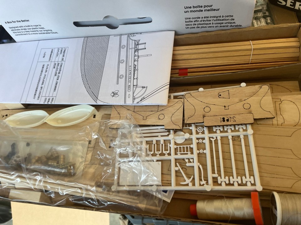 BILLINGS #605 1/72th SCALE ST ROCH RCMP ARCTIC PATROL WOODEN BOAT MODEL ...