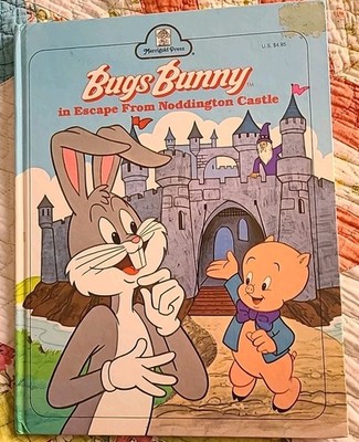 Bugs Bunny in Escape From Noddington Castle - Hardcover Merrigold Press ...