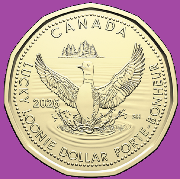 Set 2004-2026 Eight Canada Olympic Lucky Loonie Coins Mint UNC $1 Loon ...