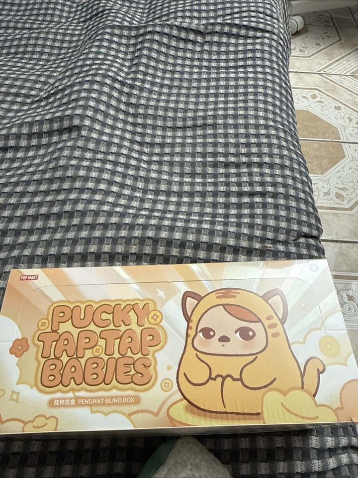 POP MART Pucky Tap Tap Babies Series-Vinyl Plush Pendant Blind Box | eBay