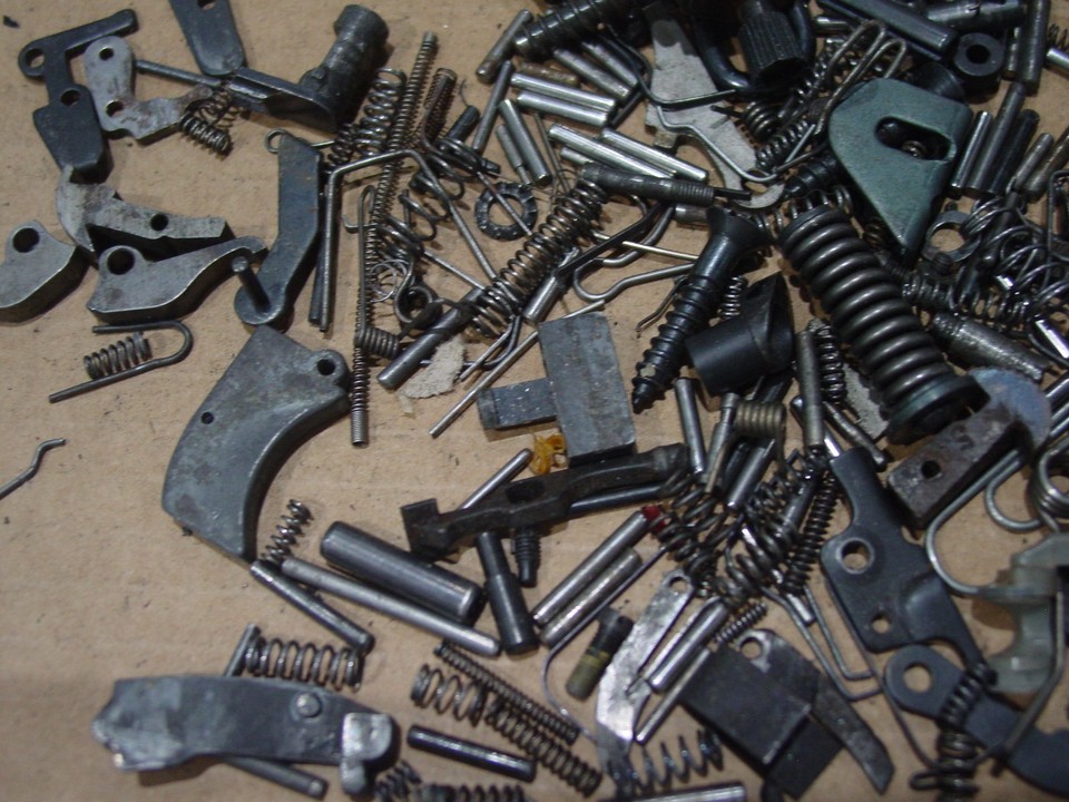 Lot Gun Parts Gunsmith Spring Pin Trigger Safety Rohm Iver Johnson ...