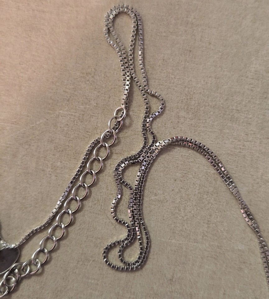 PINK KUNZITE RHODIUM OVER STERLING SILVER (925) PENDANT WITH CHAIN FROM ...