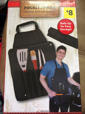Men's ASI Black Utility Pocket Apron New In Box | eBay