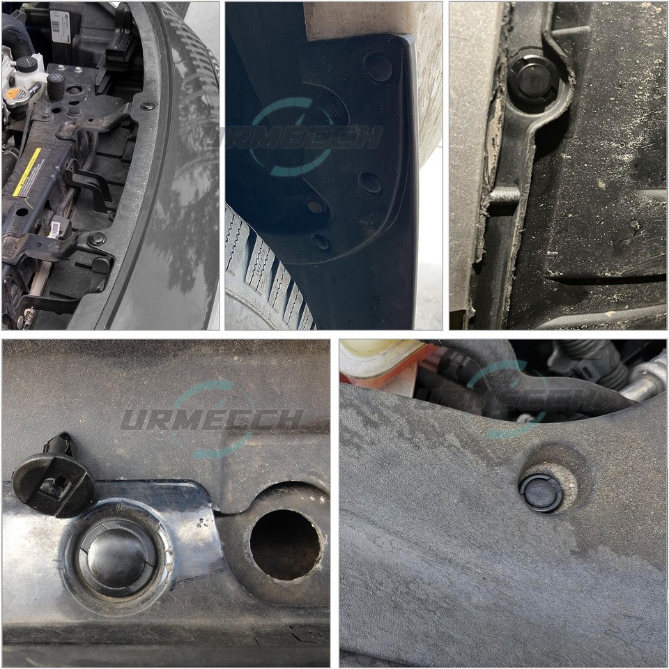 For Subaru Body Bolts & U-nut Clip M6 Engine Cover Undertray Splash ...