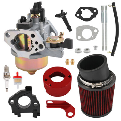 Upgrade Air Filter Adapter Jet Kit Set For Predator 420CC 301CC 13HP ...