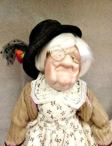Grandma & Grandpa Dolls 16" Great Grand Parents Seniors Christmas ...
