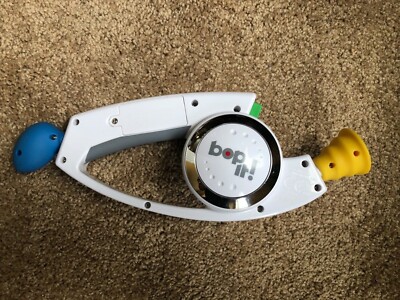 BOP IT White Electronic Handheld HASBRO PARTY Game BOPIT SHOUT IT TWIST ...