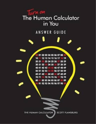 Scott Flansburg Turn on The Human Calculator in You Answer Guide (Poche ...