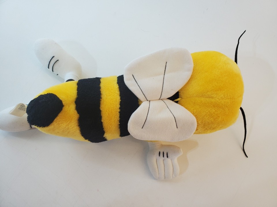 Vintage 1992 Liberty Plush 15” Bumble Bee Stuffed Animal Buzz Cheerios ...