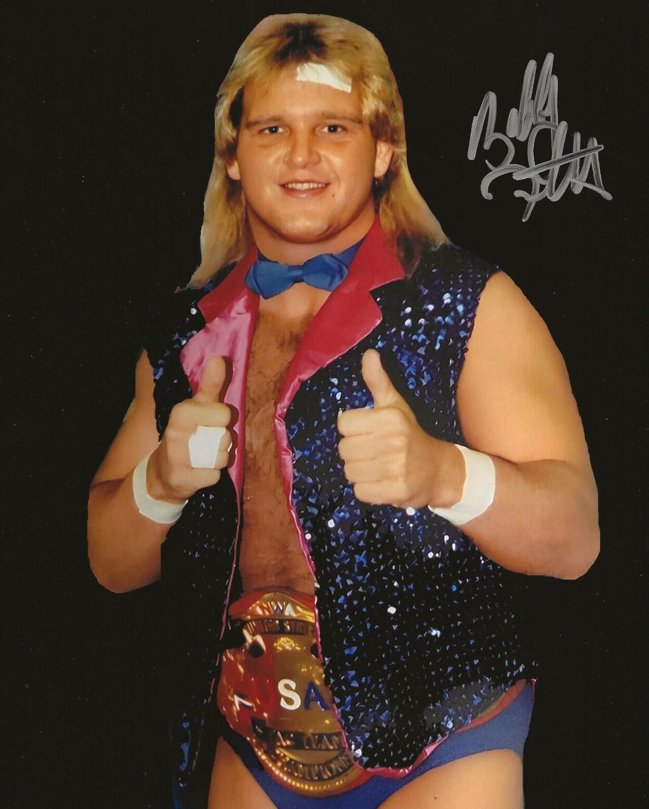 WWE BOBBY FULTON Signed Autographed color 8x10 Photo - WWE/NWA ...