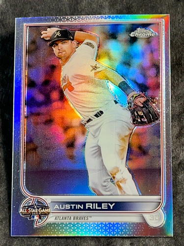 2022 Topps Chrome Update ALL STAR GAME REFRACTOR Austin Riley, item 2 ...
