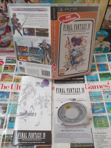 Sony PSP: Final Fantasy IV - The Complete Collection [TOP SQUARE ENIX ...