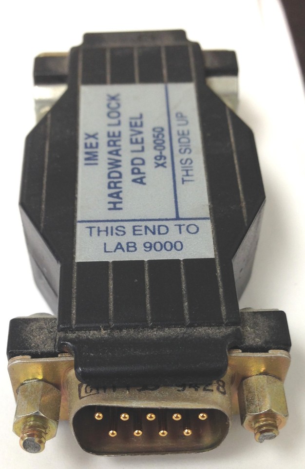 Imex I Hardware Lock ADP level Seriel Adapter Dongle X9-0050 Imexlab | eBay