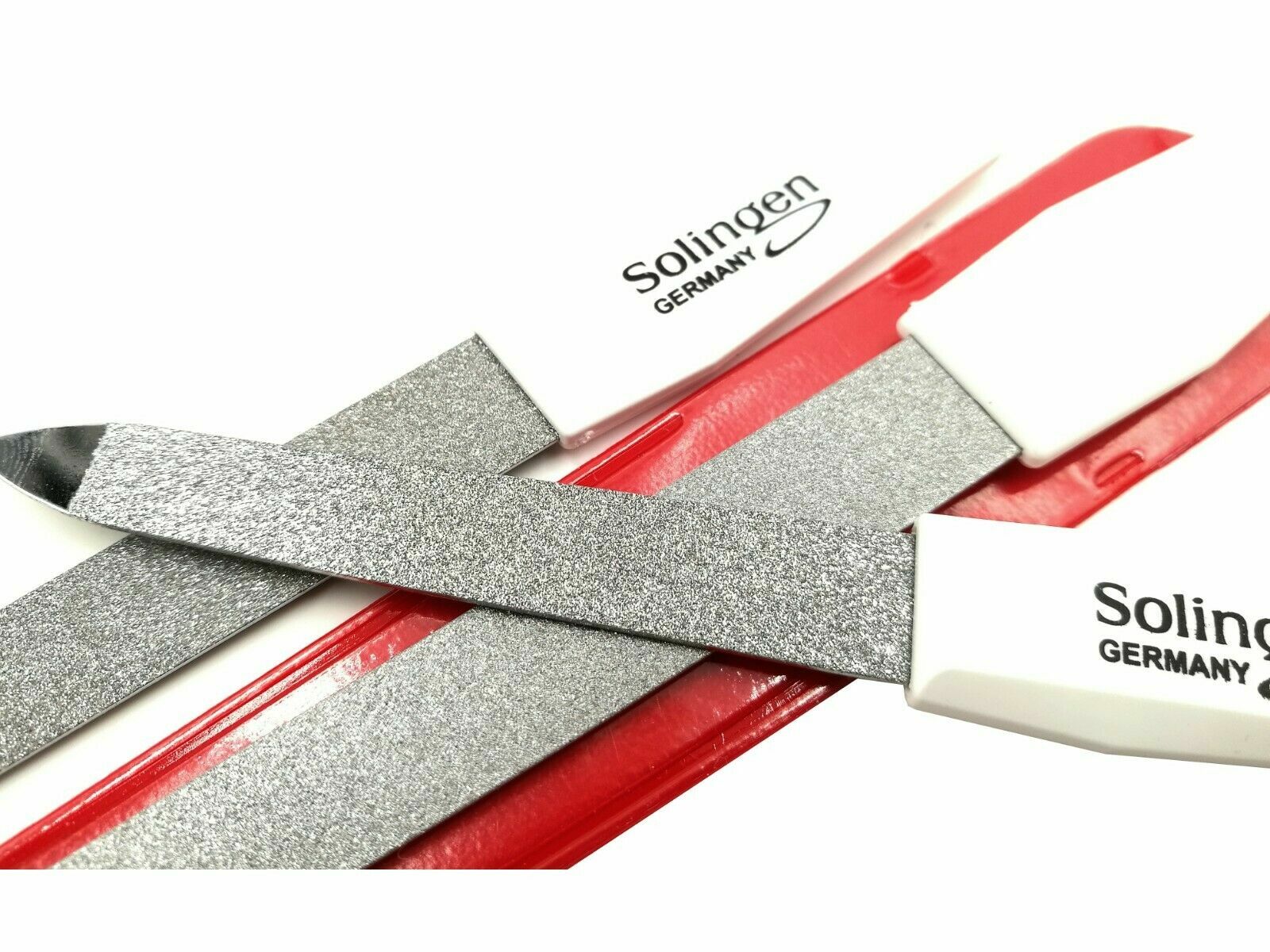 3 Profi Nagelfeilen Solingen Saphir Feile Maniküre Nagelfeile Metall ...