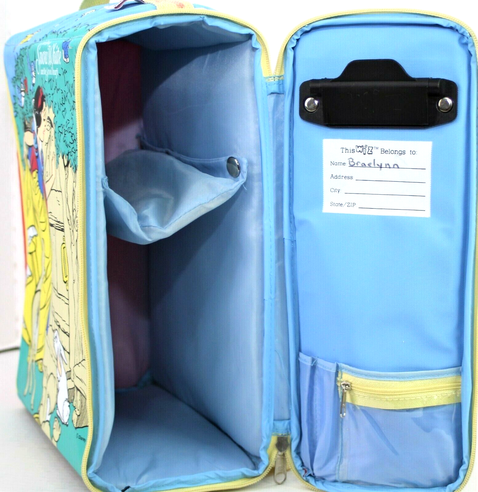 Disney Vtg Snow White and the Seven Dwarfs Wiz Too! Junior Locker ...