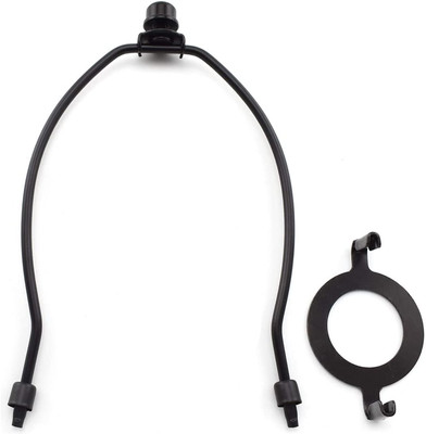 8 Inch Lamp Shade Harp Holder and E26 Light Base UNO Fitter Adapter ...