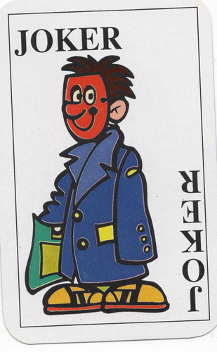 RARE MODERN "Young Boy Wearing a Red Mask & a Blue Coat" JOKER Play ...