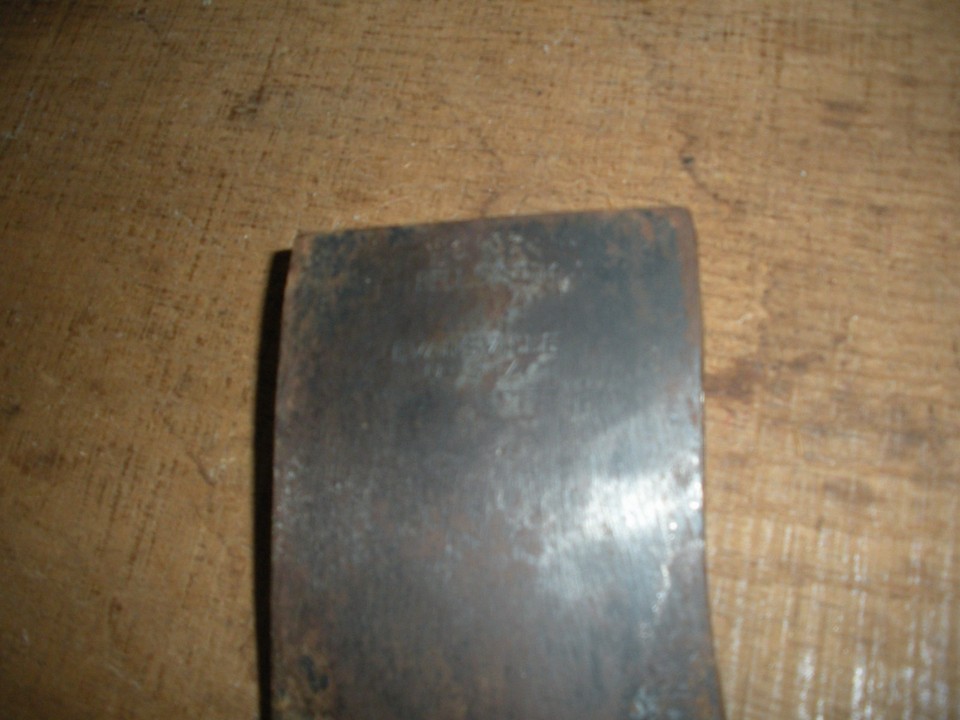 Vintage EVANSVILLE BELL SYSTEM #4 Single Bit Axe Head / 4 Lb. 3 Oz. | eBay