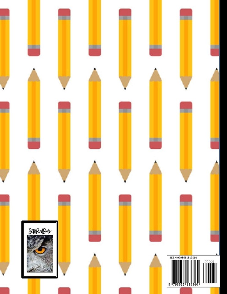 BethBirdBooks 123 Number Tracing Workbook: For Pre-K through 2nd Grade ...