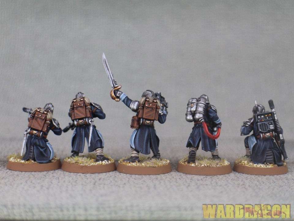 Warhammer 40K WDS painted Astra Militarum Kill Team Death Korps z57 | eBay