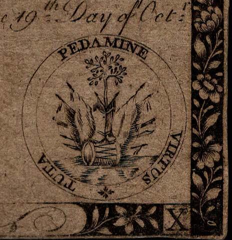 SC-134 Drum & Flags PCGS VF30 $10 1776 South Carolina Colonial Currency ...